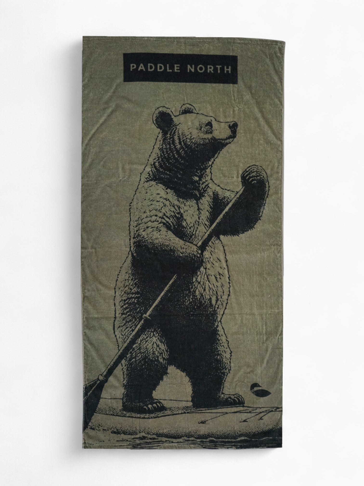 Paddle Bear Beach Towel
