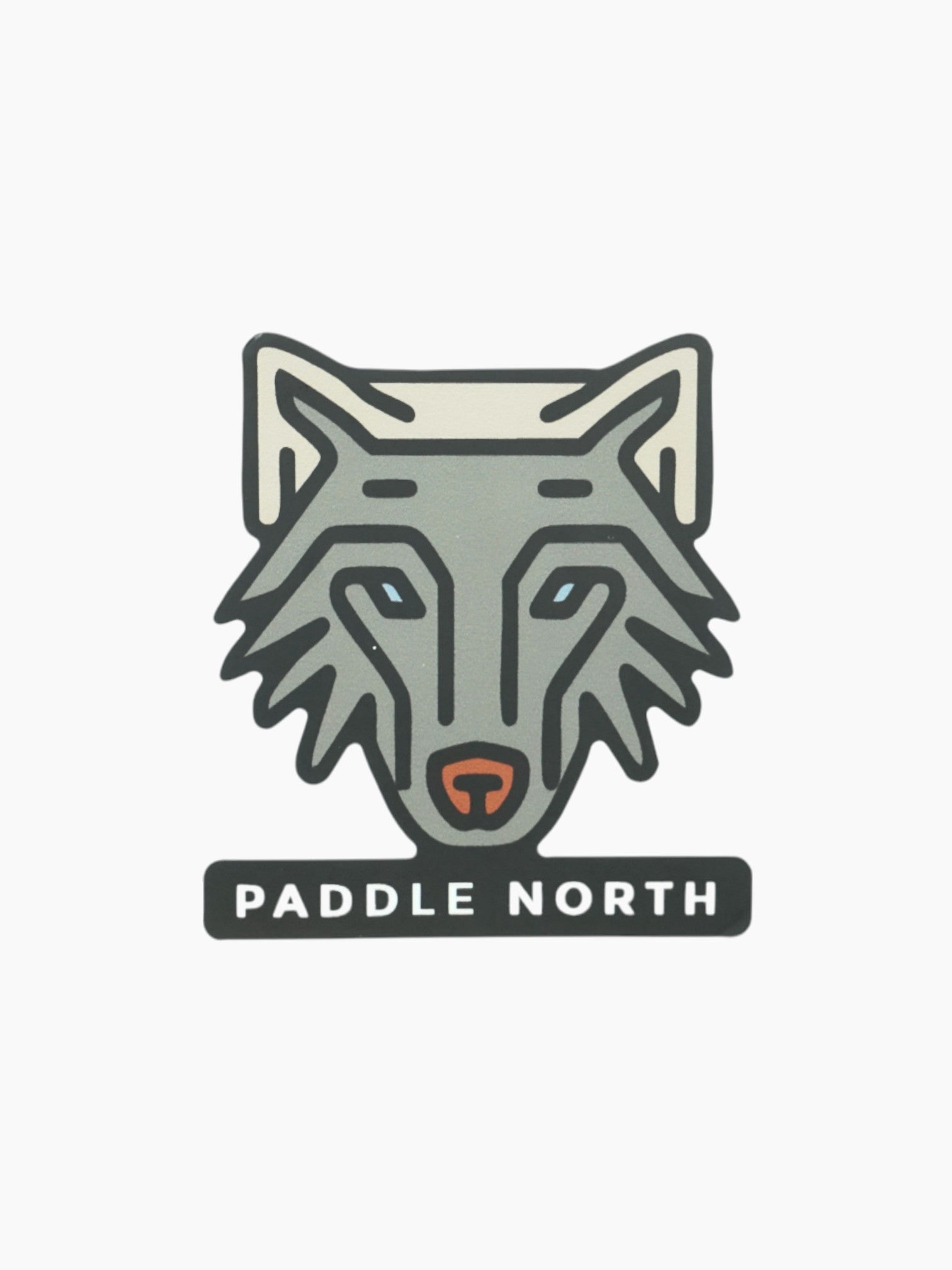 Wolf Glyph Sticker