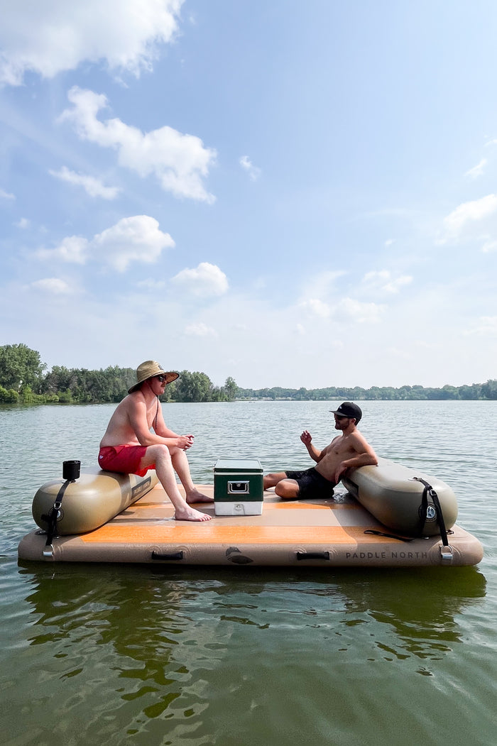 Dock Log 2.0 | Backrest or Bench for the Utility Dock