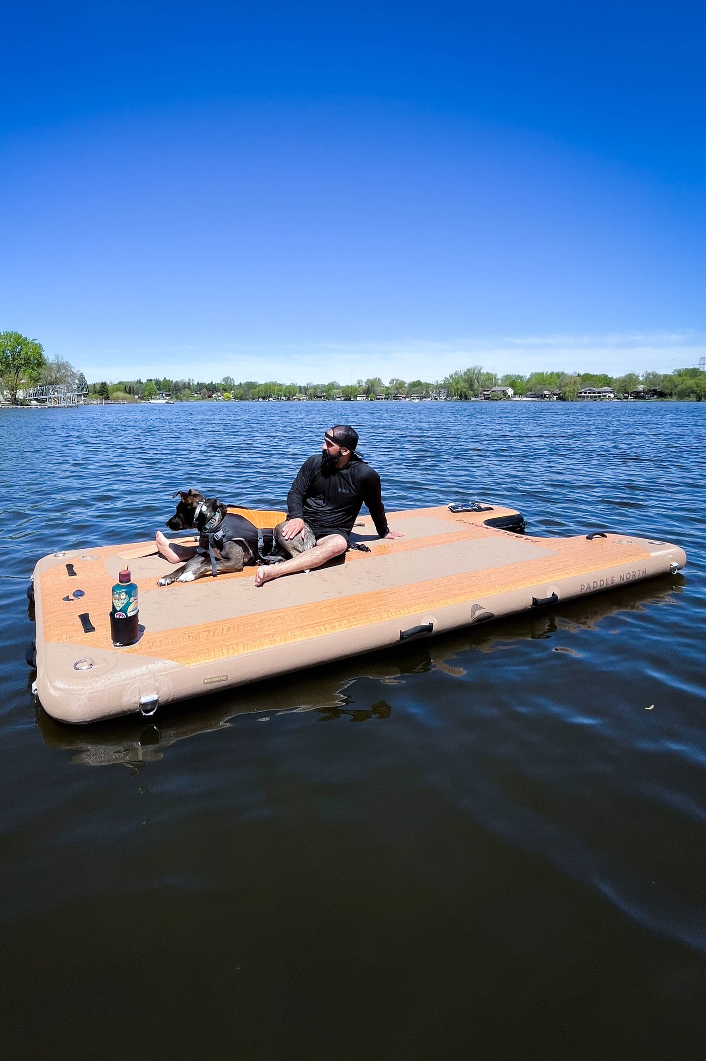 Utility Dock with Ramp | Inflatable Dock and Swim Platform