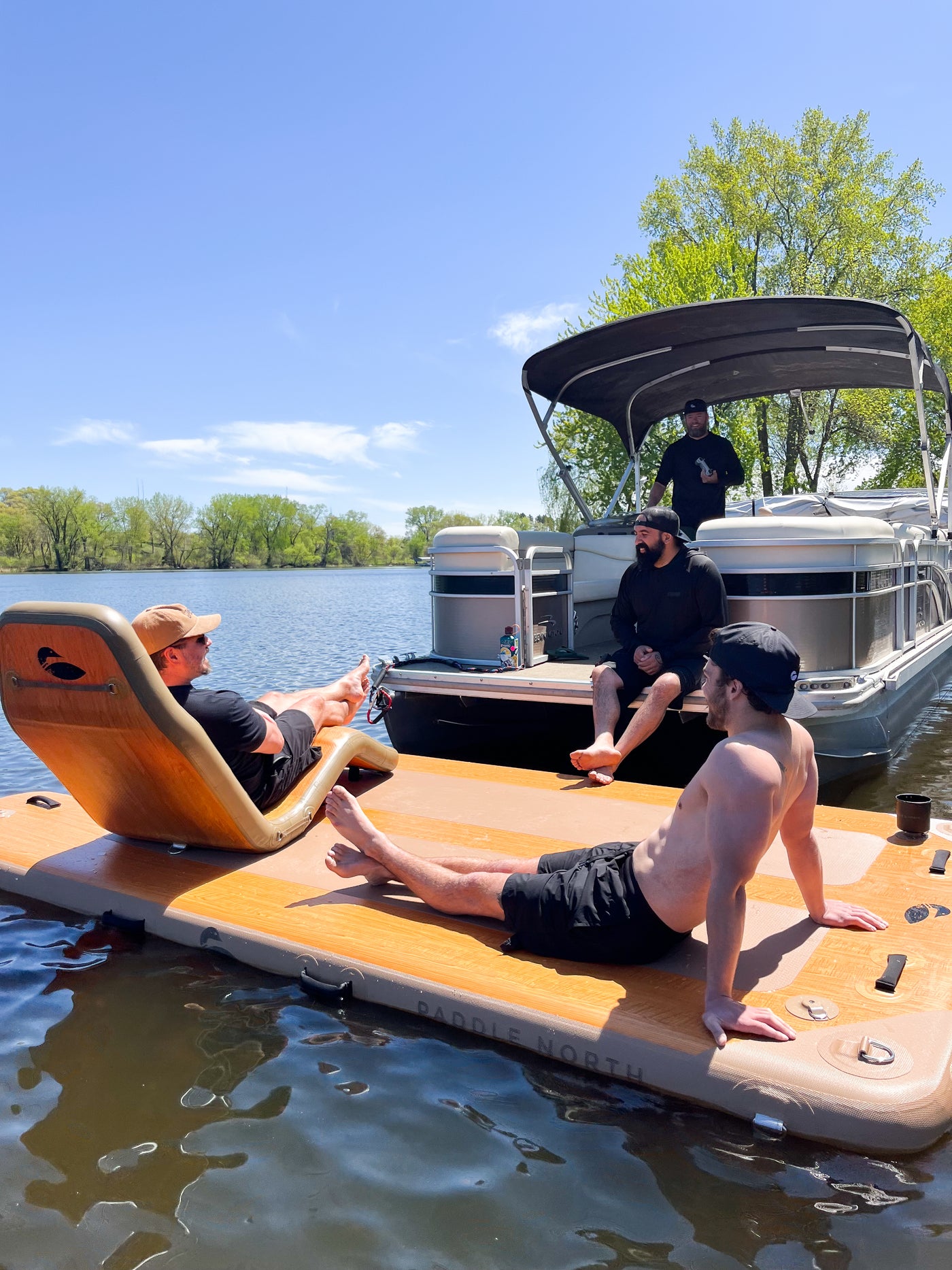 Lake Lounger | Inflatable Lawn Chair - Paddle North