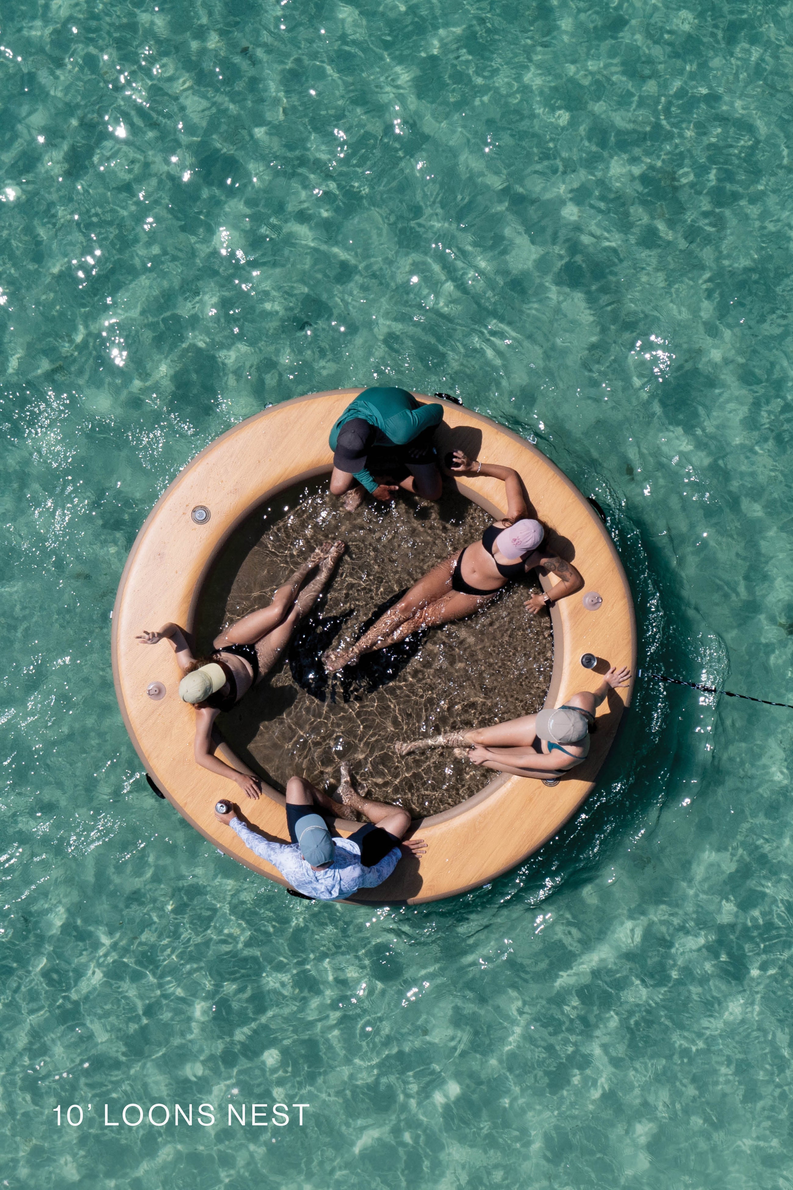 Loons Nest | Inflatable Water Hammock and Lounger