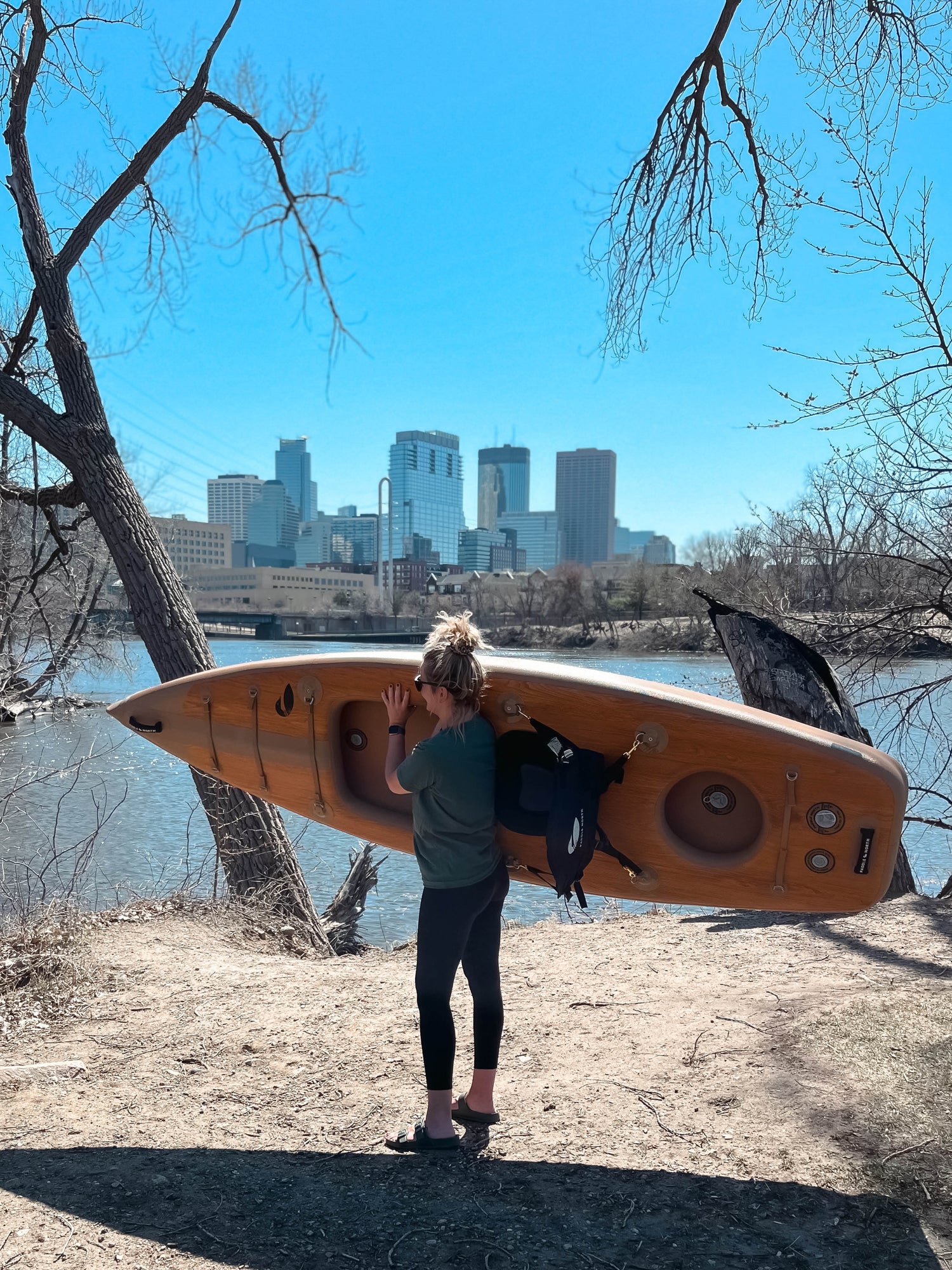 Karve Kayak | 9'11" Inflatable Kayak | Paddle North