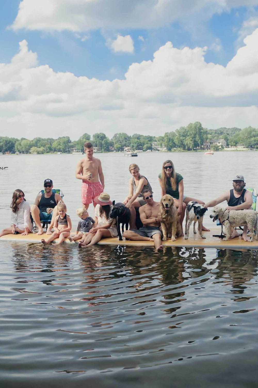 Inflatable Floating Dock Platforms | Paddle North