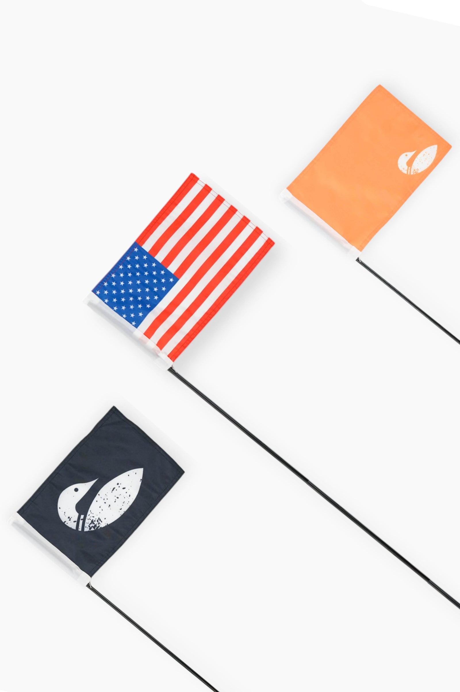 USA Flag + Visibility Flag Set